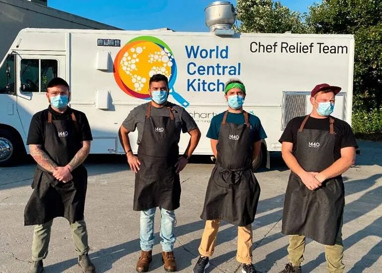 1440 Multiversity culinary team joins forces with World Central Kitchen ...