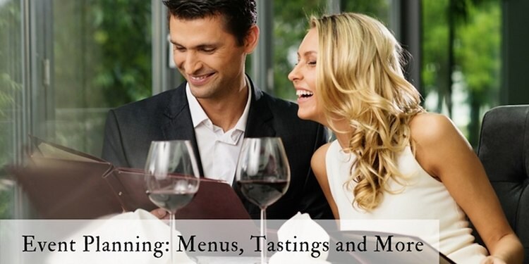 Event Planning: Menus, Tastings and More - Blogging by the Sea