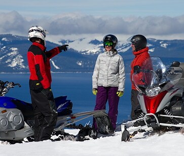 Snowmobile Lake Tahoe | Zephyr Cove Resort