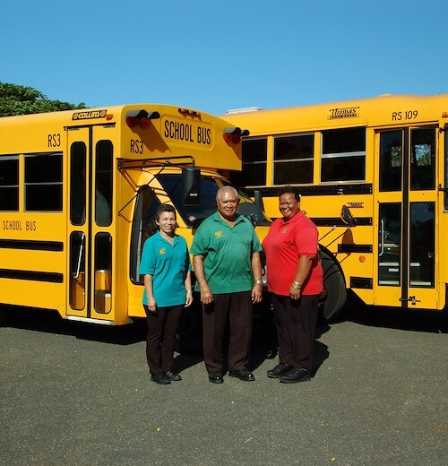 school charter buses