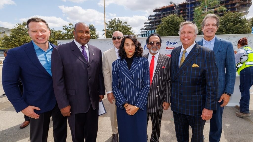 Newsroom Kali Hotel and Rooftop Tops Out Near SoFi Stadium in Inglewood
