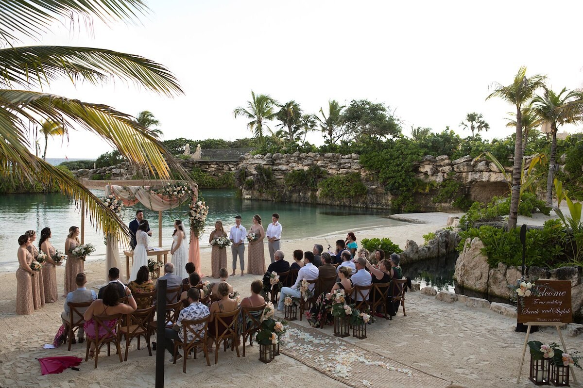 Sarah & Shylah’s destination wedding in Riviera Maya, Mexico