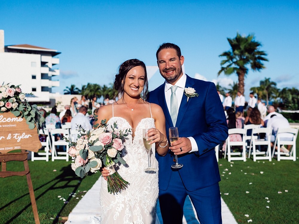 Heather & Tyler’s destination wedding in Region, Country