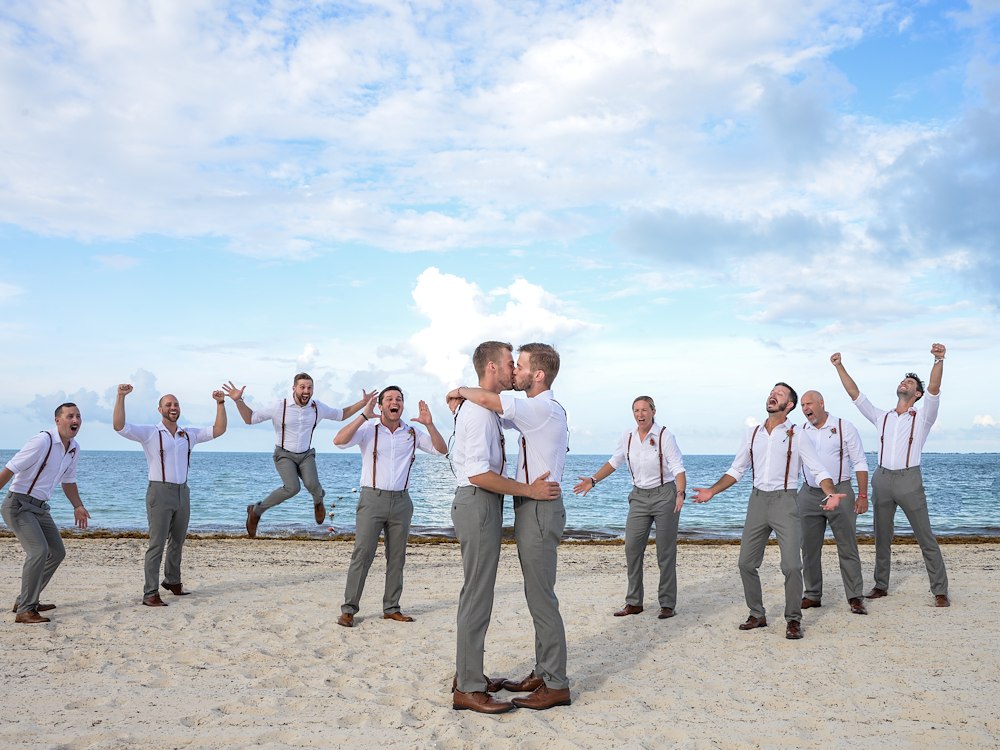 Ryan & Josiah’s destination wedding in Cancun, Mexico