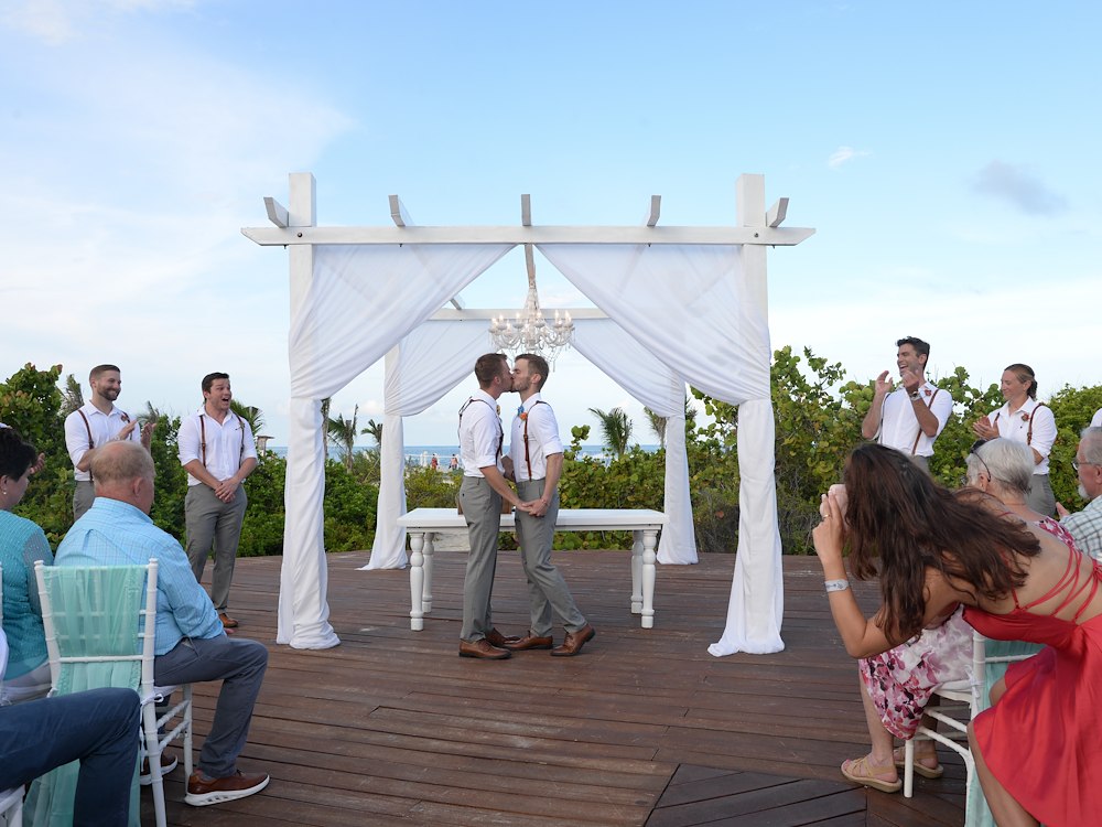 Ryan & Josiah’s destination wedding in Cancun, Mexico