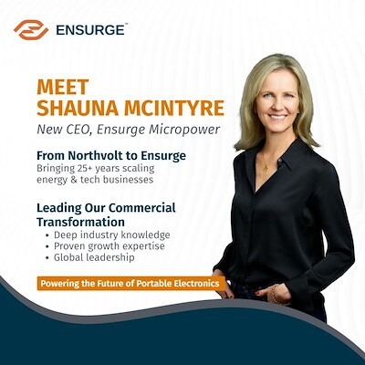 Introducing Shauna McIntyre: Ensurge’s new CEO on building for scale ...