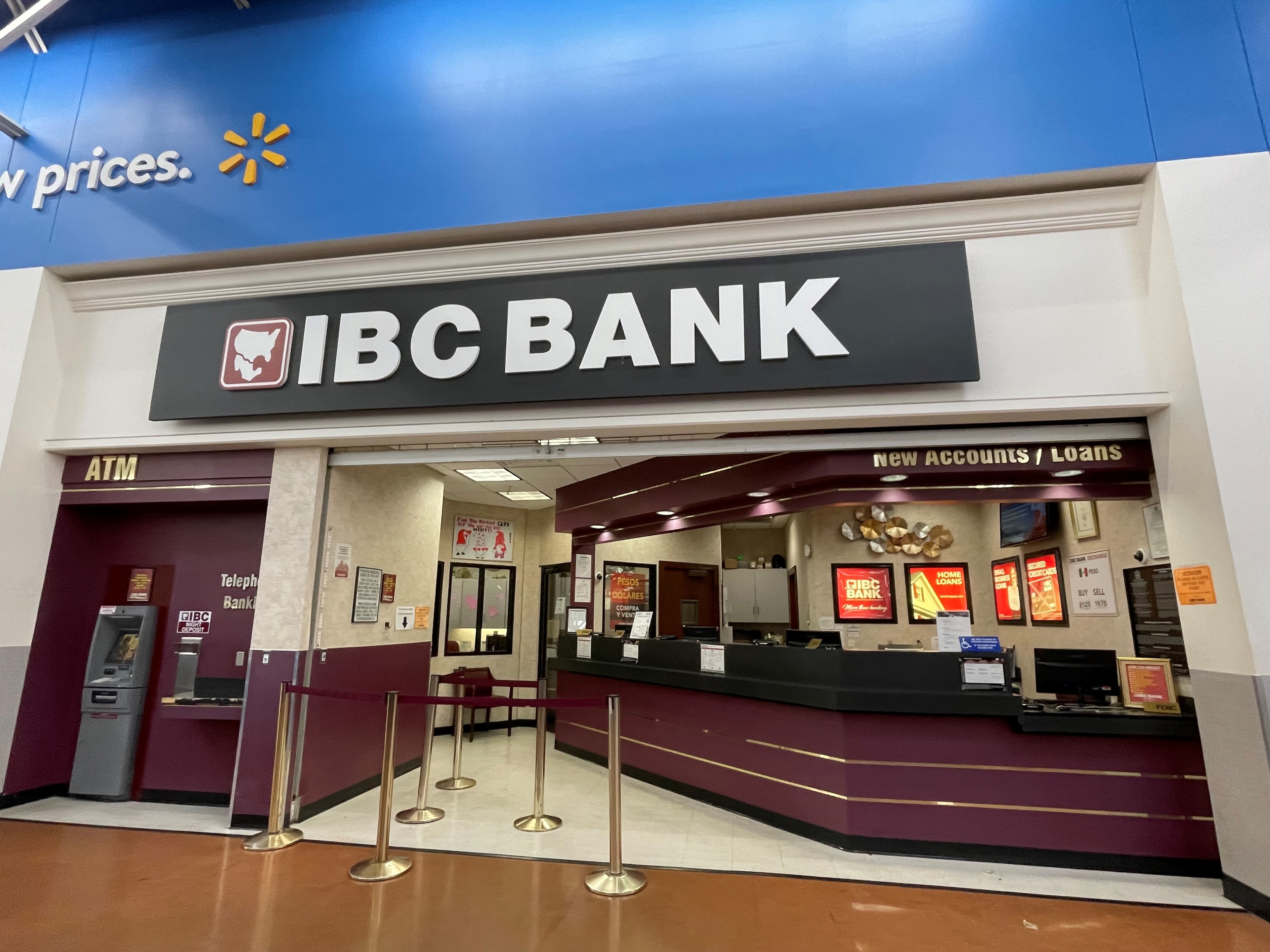 Welcome to IBC Bank at 2800 W Nolana Ave., McAllen, TX.