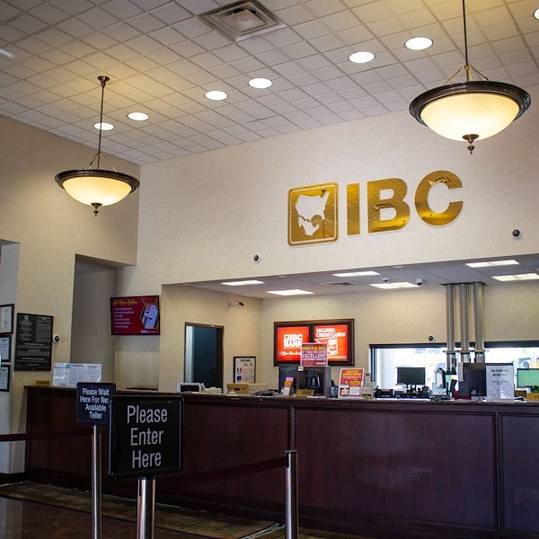 Welcome to IBC Bank at 2418 Jacaman Rd., Laredo, TX.