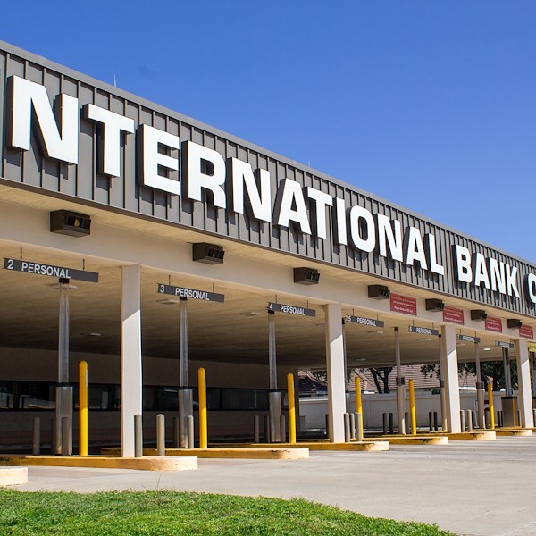 Welcome to IBC Bank at 7909 McPherson Rd., Laredo, TX.