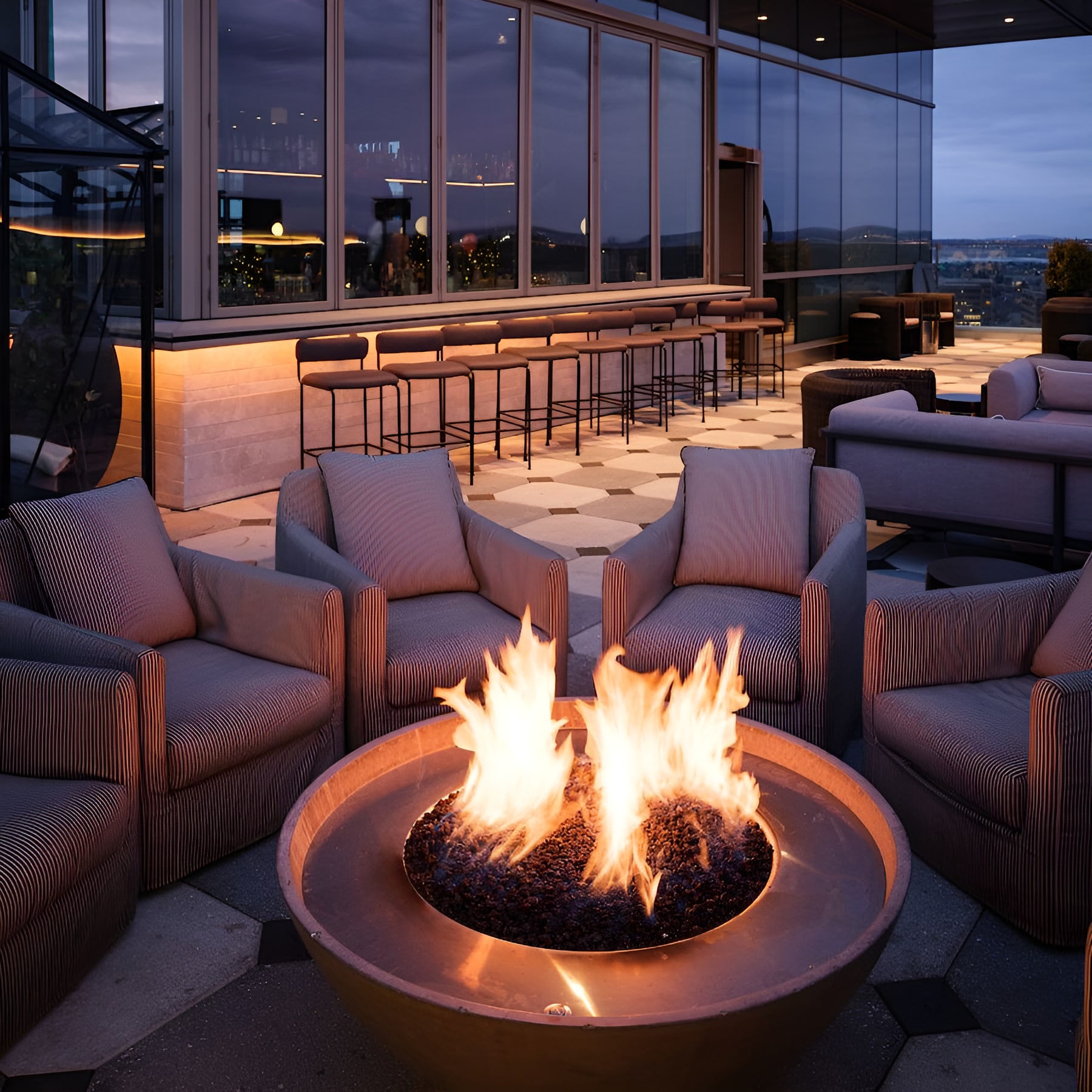Belleview Station Rooftop - Halo Bar