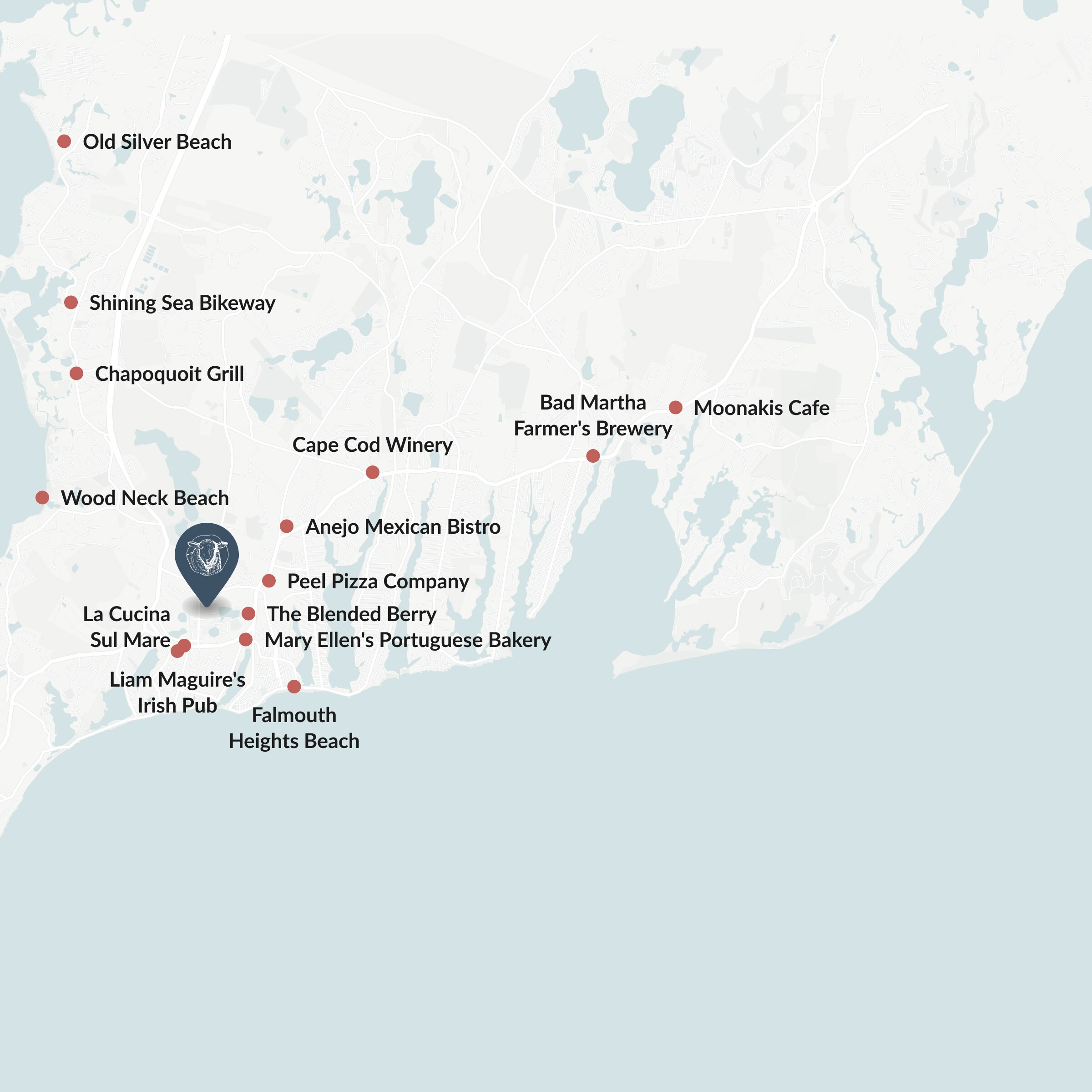The Coonamesset - Falmouth Boutique Hotel on Cape Cod