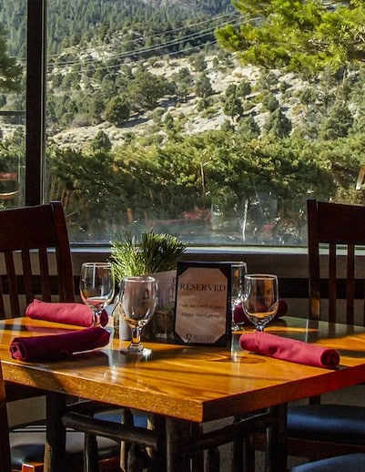 Dining at The Retreat on Charleston Peak | Local Flavors