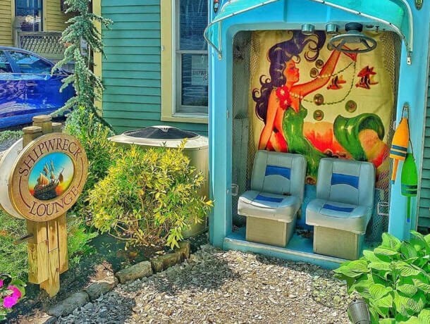 Experience the Vibrant Shipwreck Lounge | The Brass Key Guesthouse
