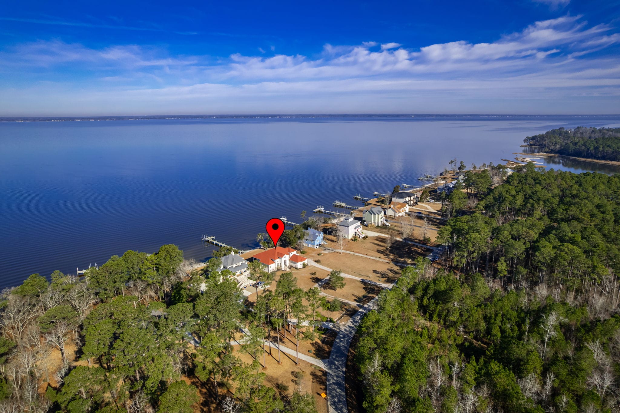 Havelock Waterfront Boat dock Mary Cheatham King 955 Becton Road