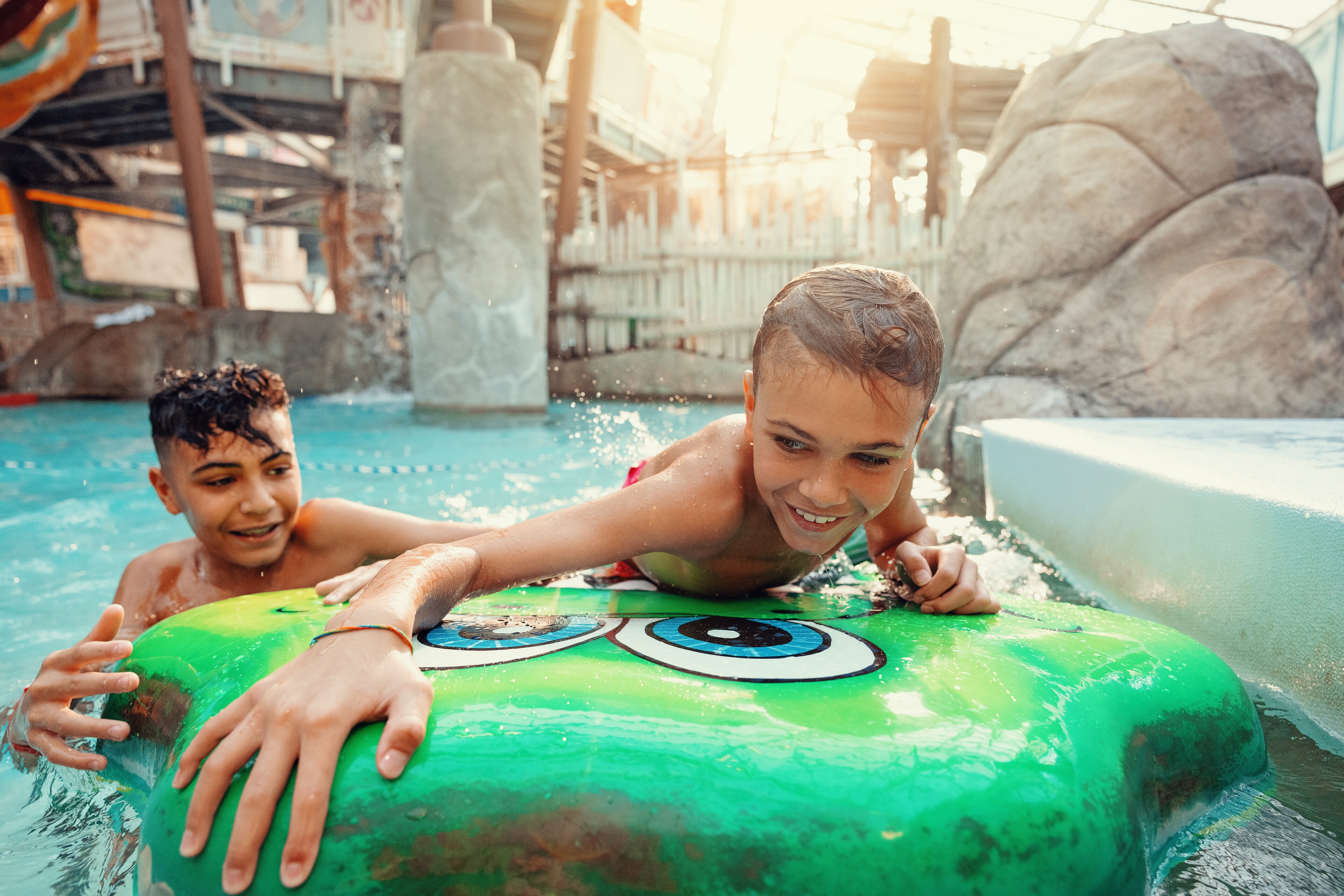 Indoor Water Slides at Aquatopia | Camelback Resort Poconos