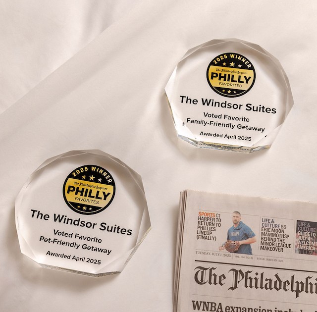 Philadelphia Hotel with Gym | The Windsor Suites