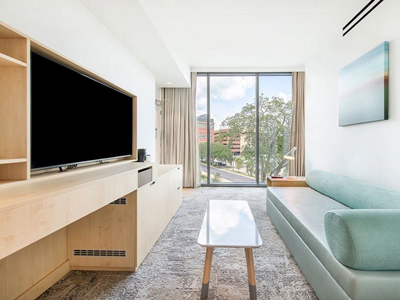 UF Campus Hotel Rooms in Gainesville FL | Hotel ELEO at the University ...