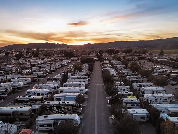 Golden Village Palms: Top-Rated California RV Park & Campground