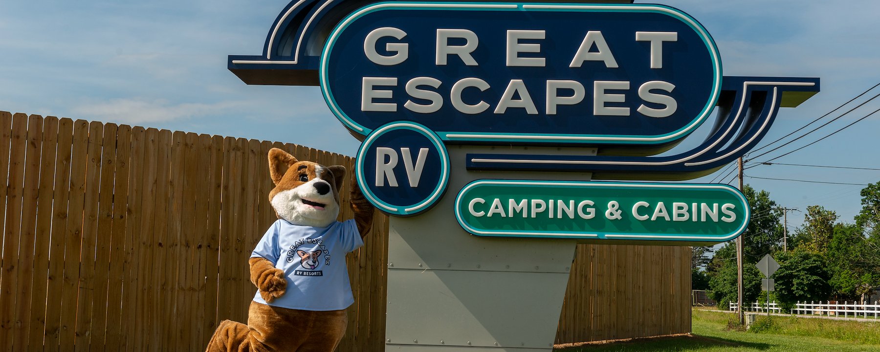 Meet Our Mascot | Great Escapes RV Resorts