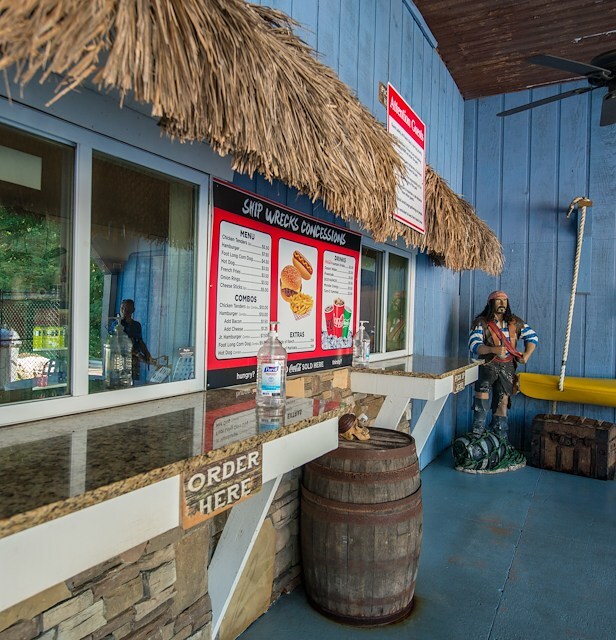 Dining & Shopping | Pirates Bay Waterpark Leesburg AL