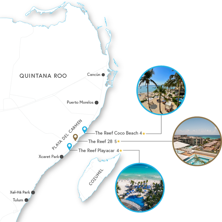 The Reef Resorts & Spa | Resorts In Playa Del Carmen