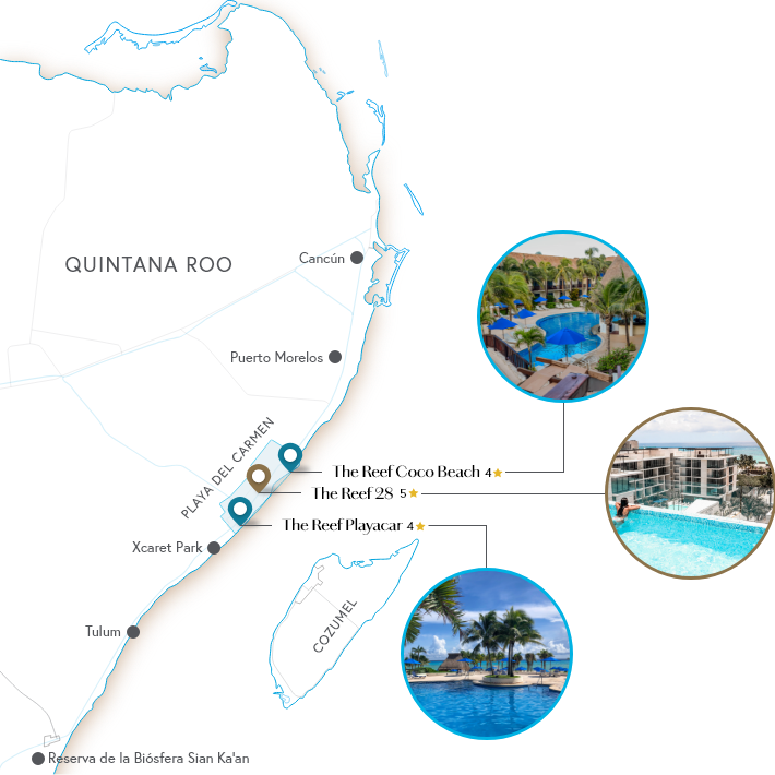 The Reef Resorts & Spa | Resorts In Playa Del Carmen