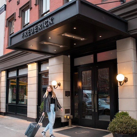Prime Location of The Frederick Hotel in New York City