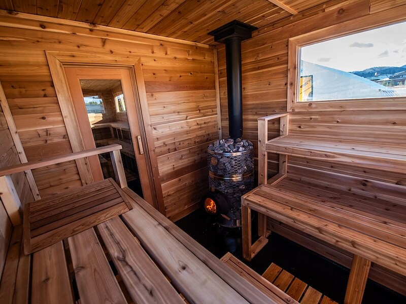 New This Winter: Cedar Sauna House - A Wood-Fired Sauna Experience at ...