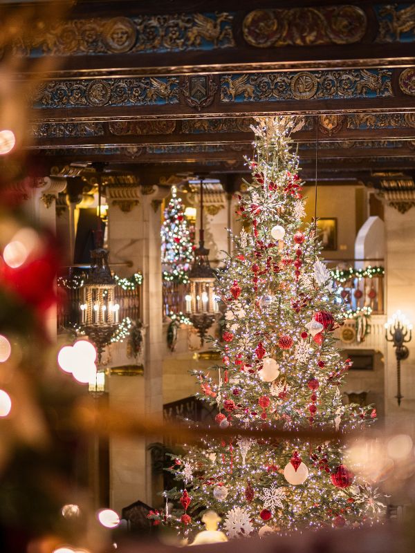 Christmas Tree Lighting Ceremony at the Davenport Hotel