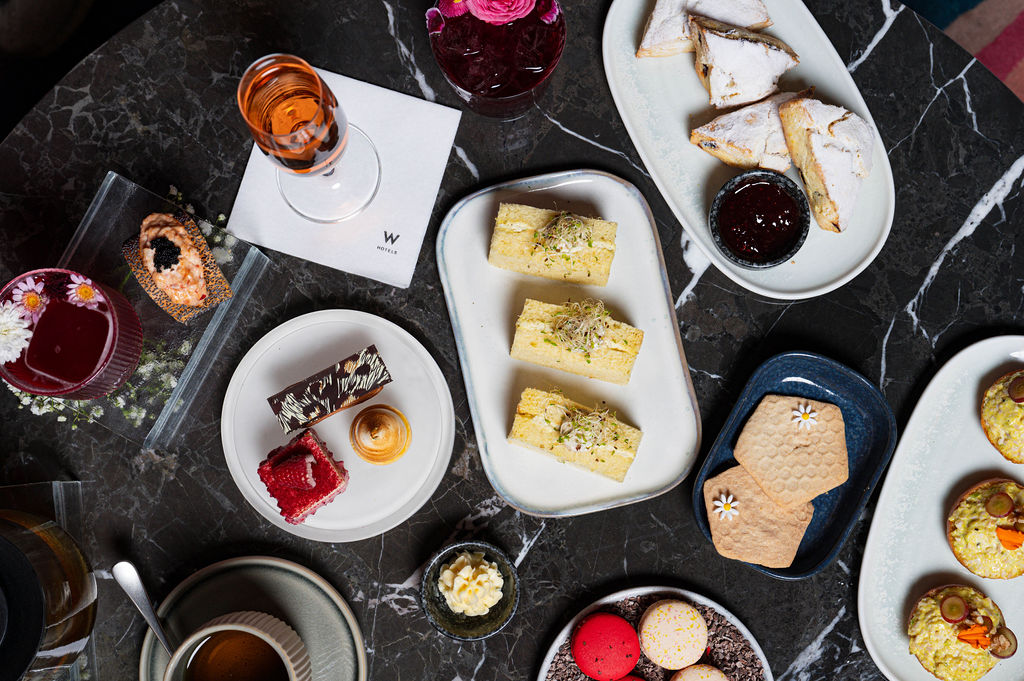 W High Tea at Living Room