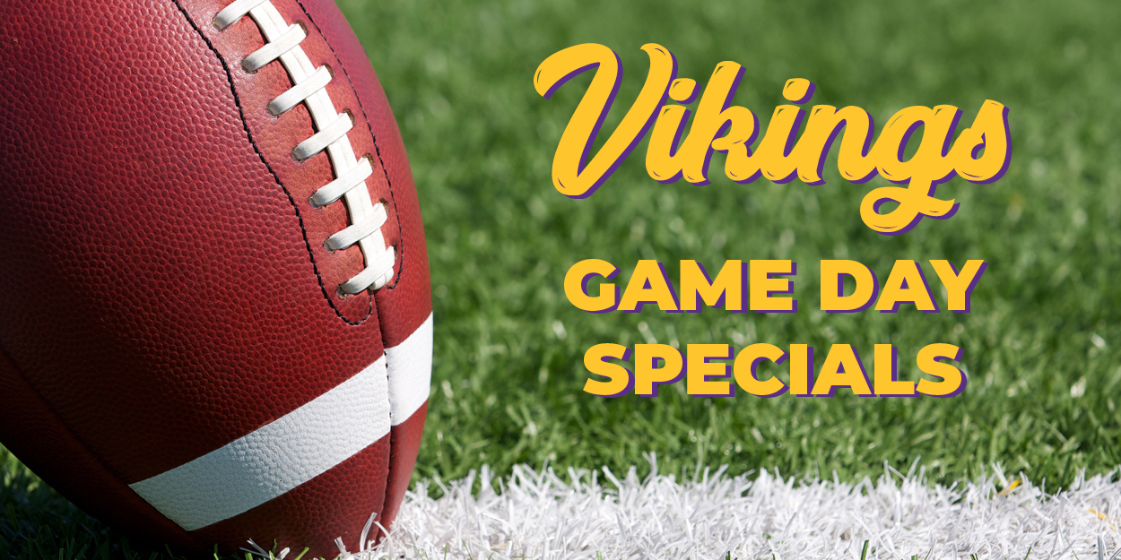 Vikings vs Titans Game Day Specials