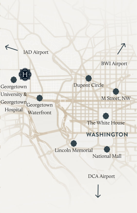Georgetown DC Hotels | The Hoya Hotel Georgetown DC