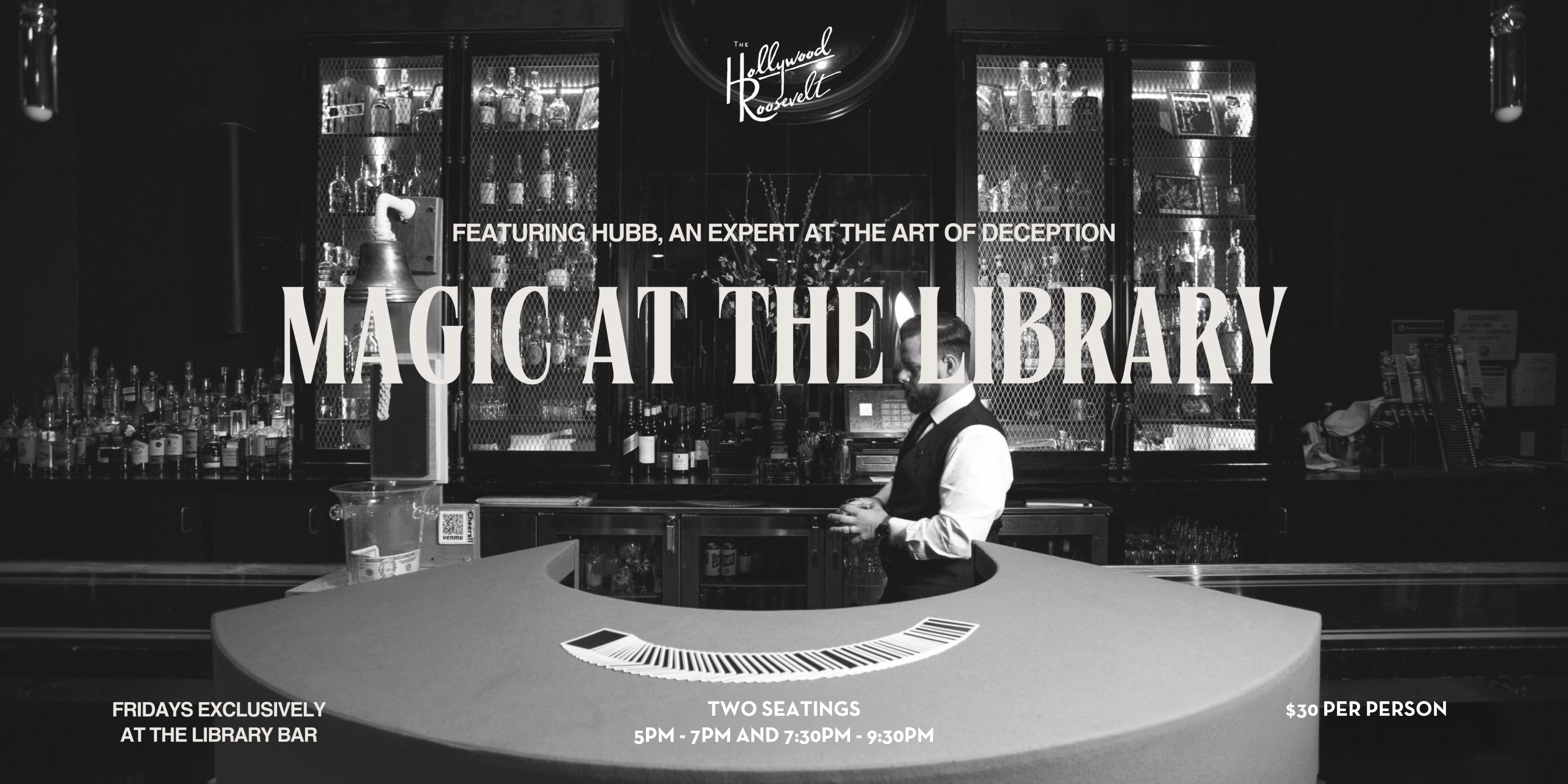 Magic at the Library Bar