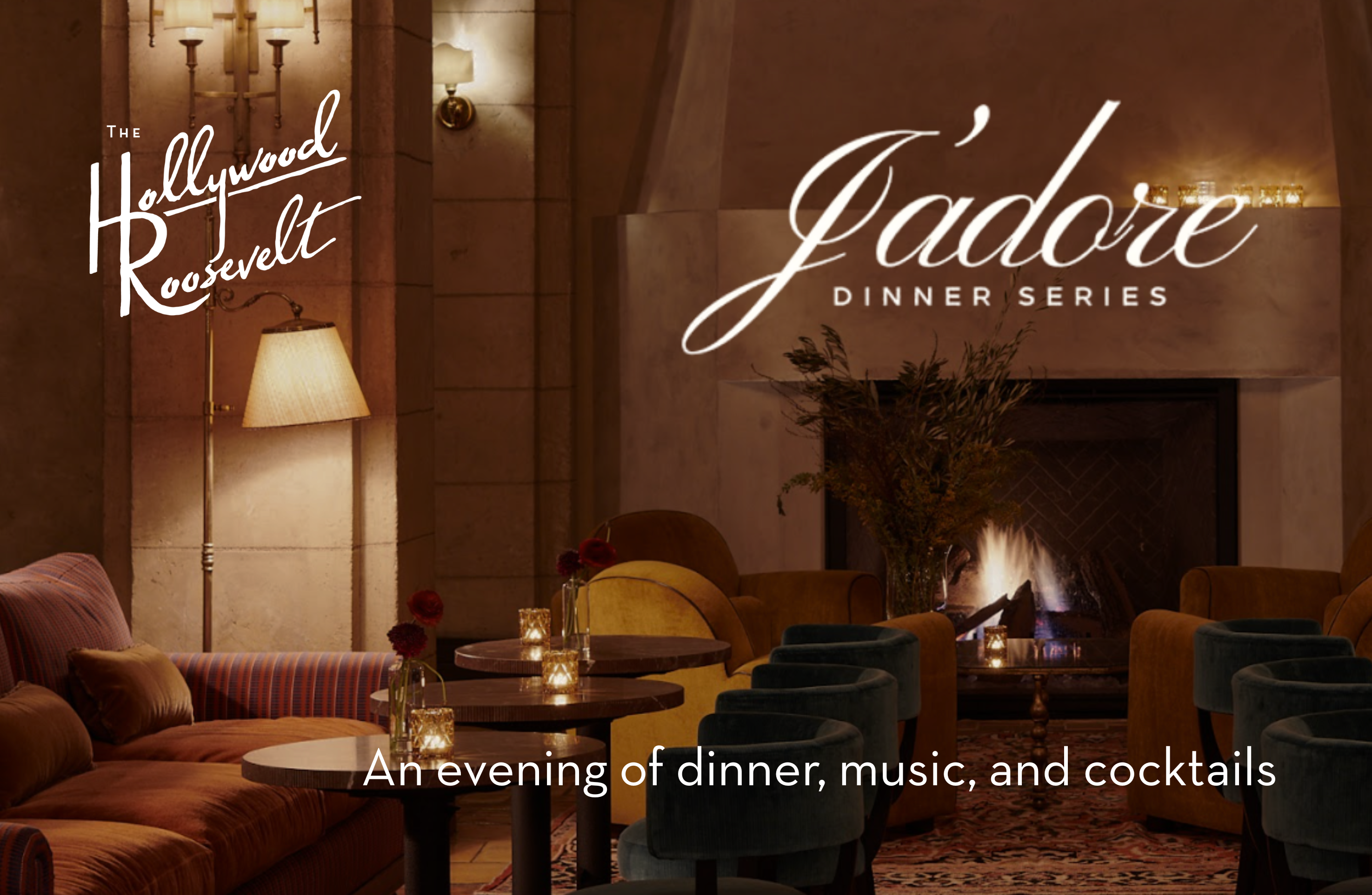 J'adore Dinner Series at Shirley Brasserie and The Historic Lobby