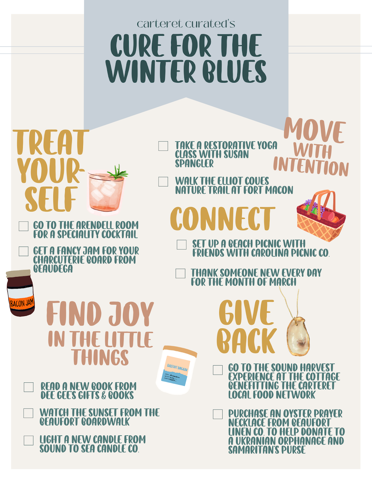 CARTERET CURATED'S GUIDE TO CURE THE WINTER BLUES