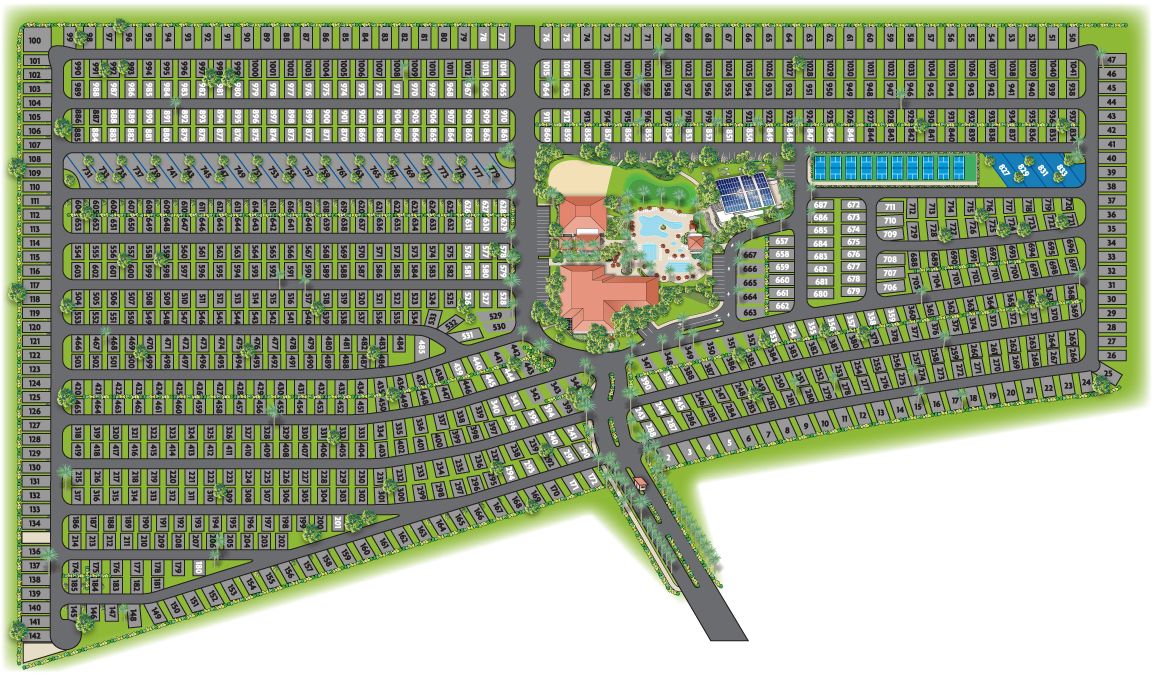 RV Parks Hemet| Golden Village Palms RV Resort