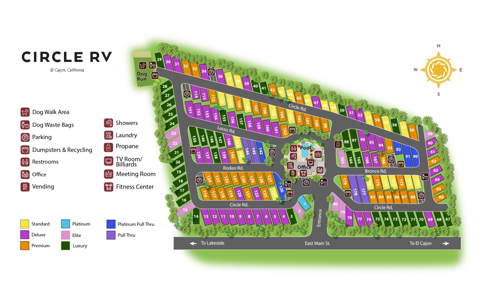 Circle RV Resort Map - Discover Your Perfect Getaway