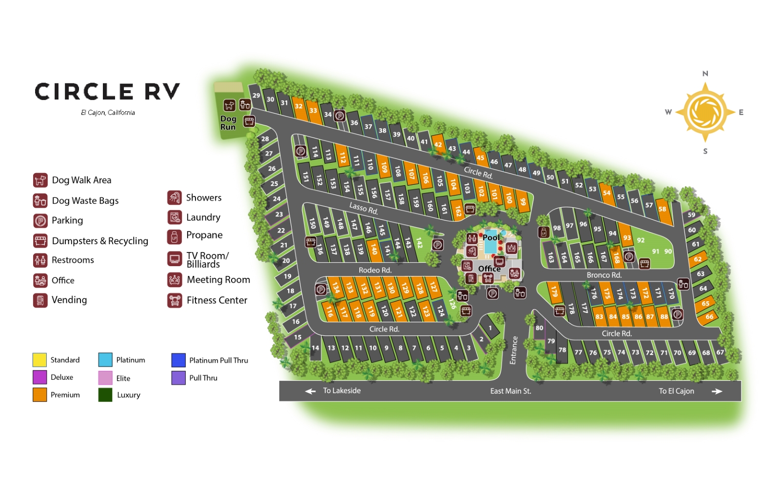 Circle RV Resort Map - Discover Your Perfect Getaway