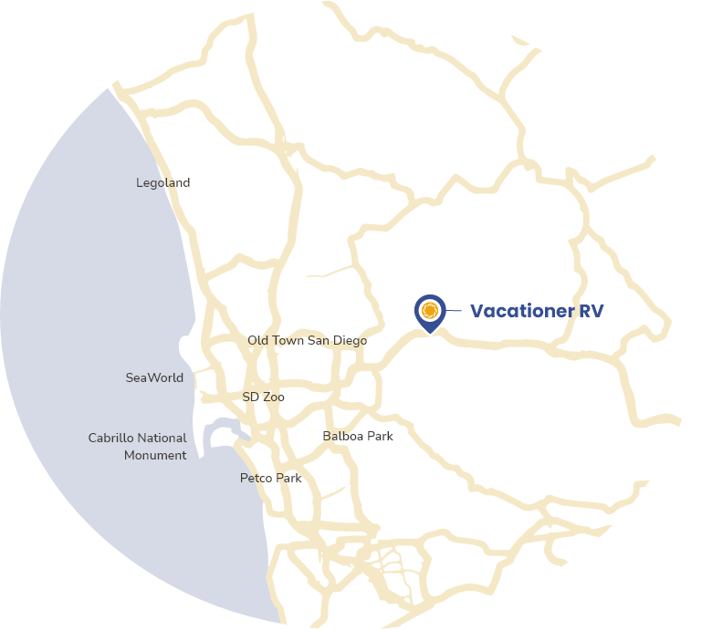 RV Resort in San Diego County | Vacationer RV Resort - Sunland