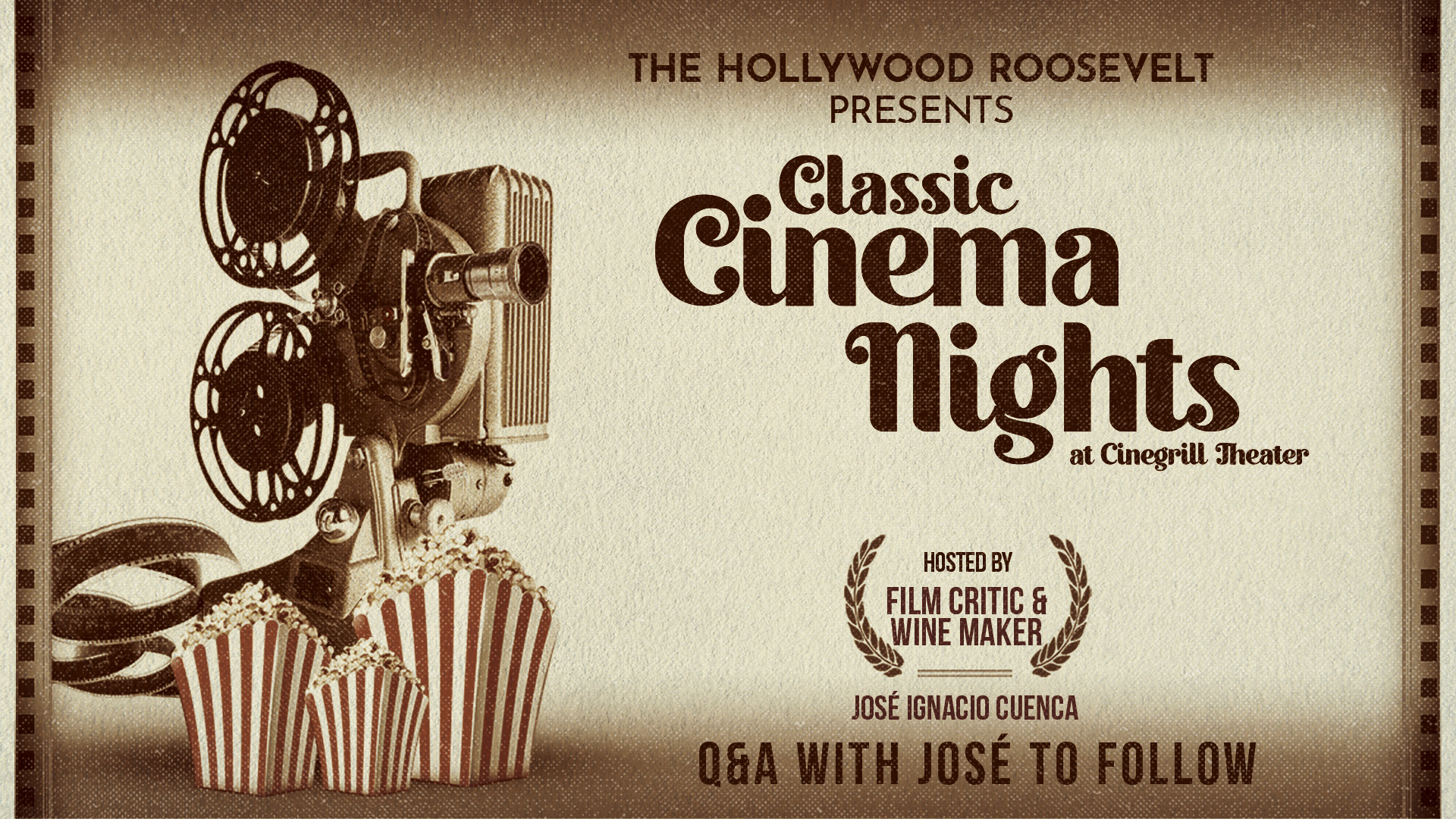 Classic Cinema Night - Sunset Boulevard