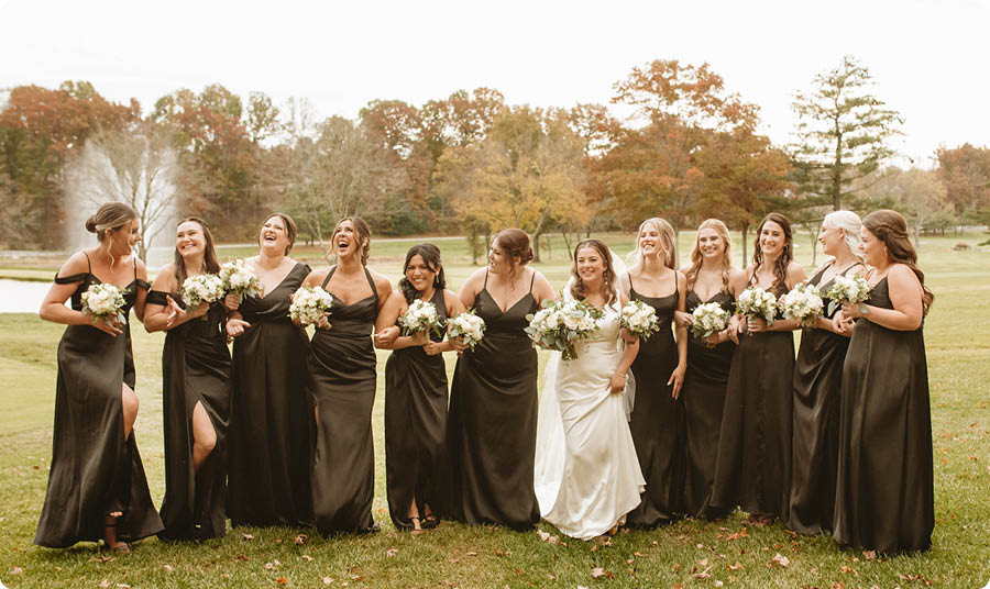 We chose Turf Valley because of the grounds and outside garden area ...